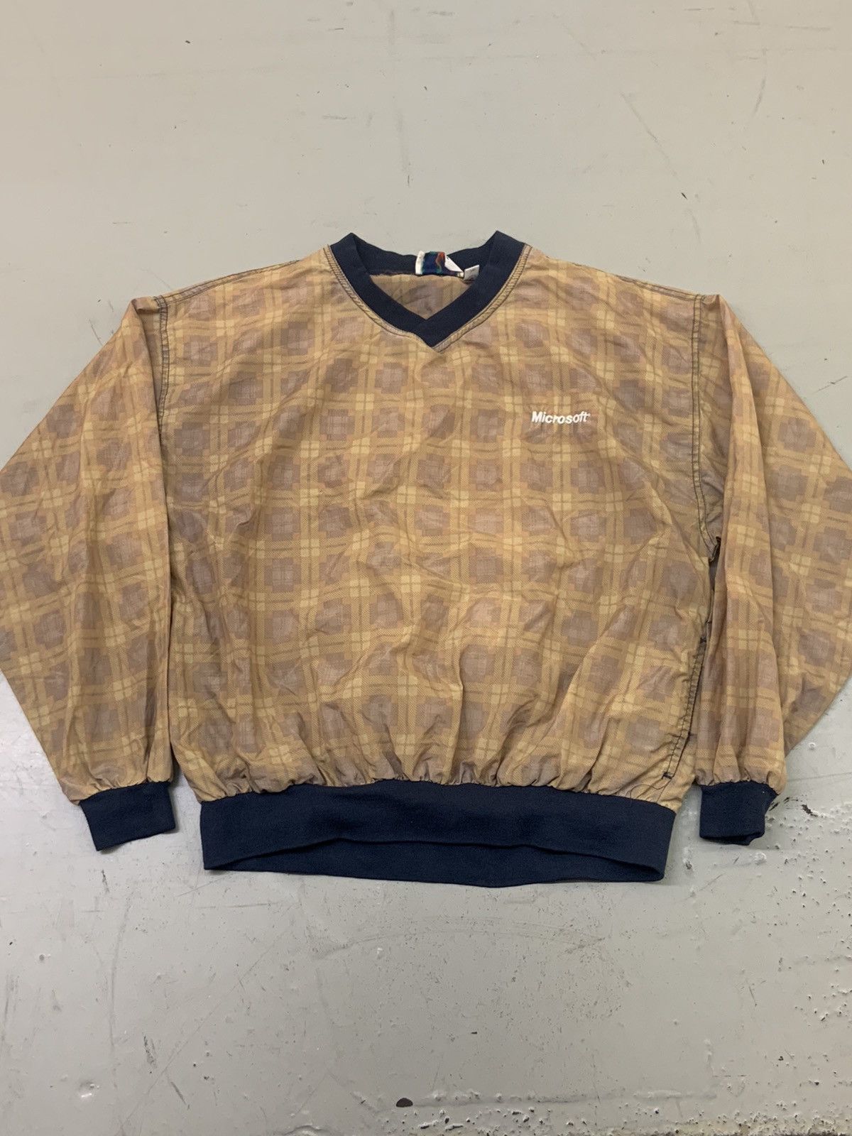 Made In Usa × Microsoft × Vintage Vintage 70s Microsoft Windbreaker ...