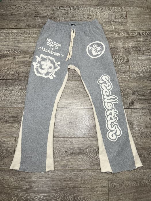 Streetwear HELLSTAR Flare sweatpants | Grailed