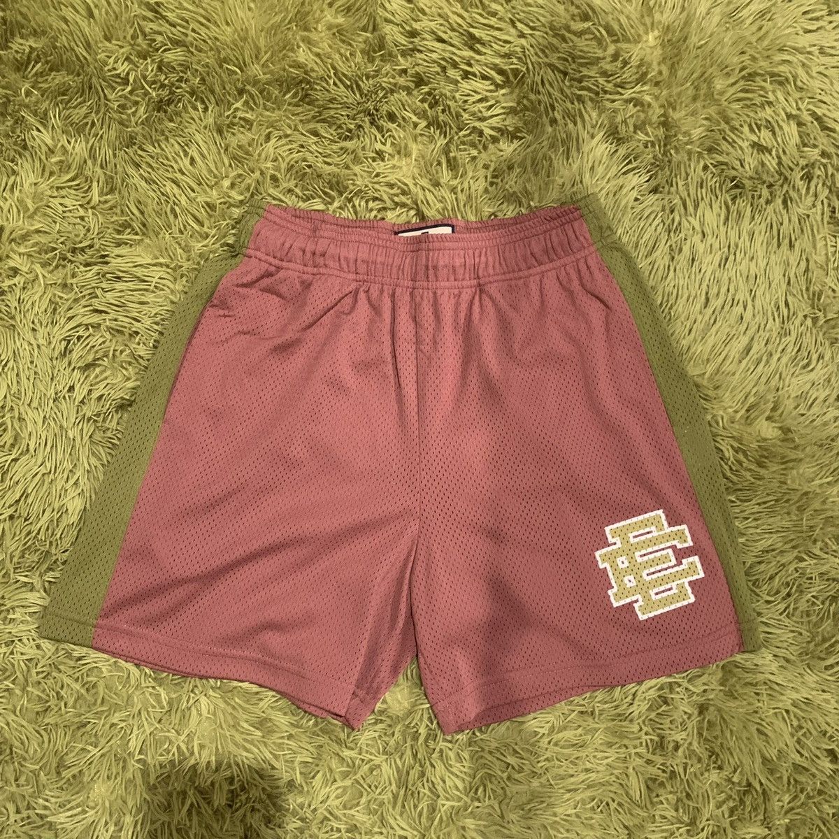 Eric Emanuel Eric Emanuel Antique Deco Rose Green V3 Shorts Medium ...