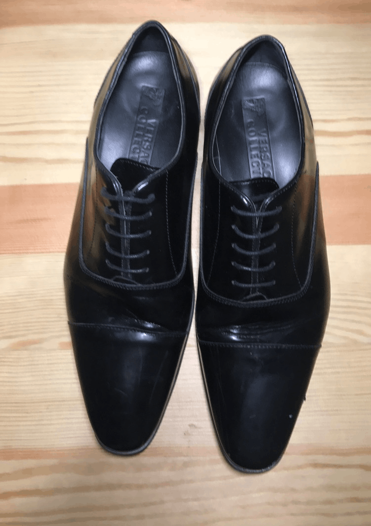 Versace Black Formal Dress Shoes | Grailed
