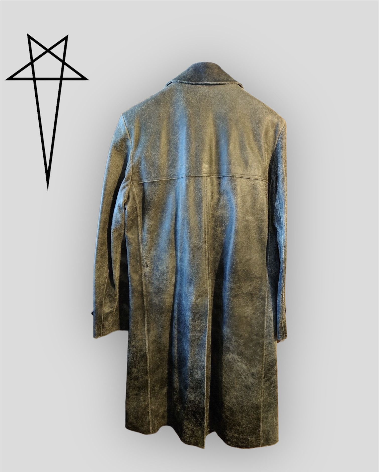 Raf Simons Raf Simons Virginia Creeper 2002 - 2003 Leather Coat | Grailed