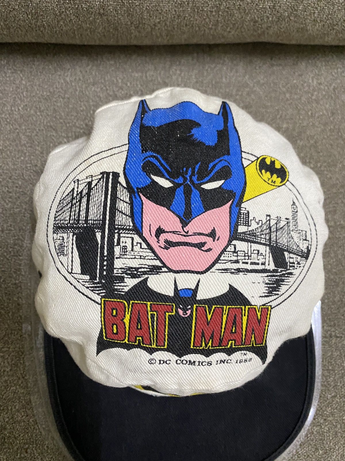 DC Comics × Vintage Vintage Rare 1982 Over Print Tim Burtons Batman Cap ...