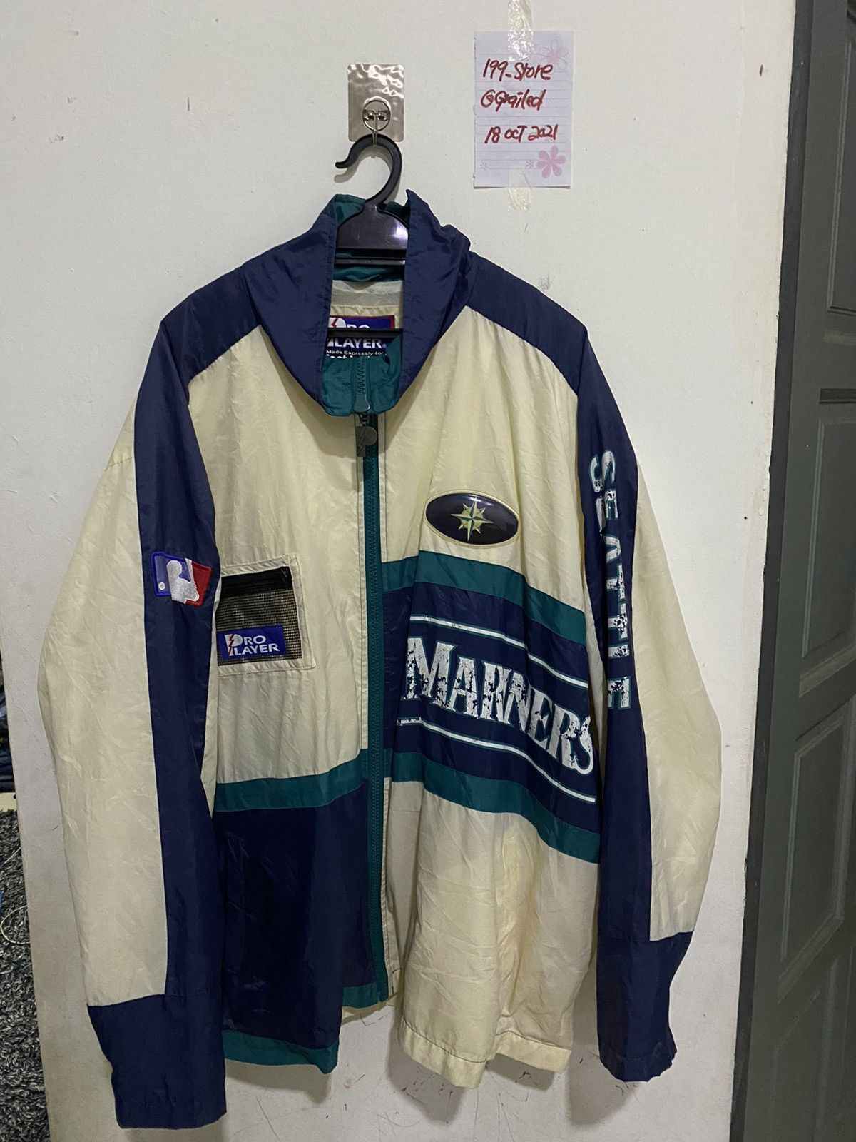 Vintage Vintage Pro Player MLB Seattle Mariners Jacket | Grailed