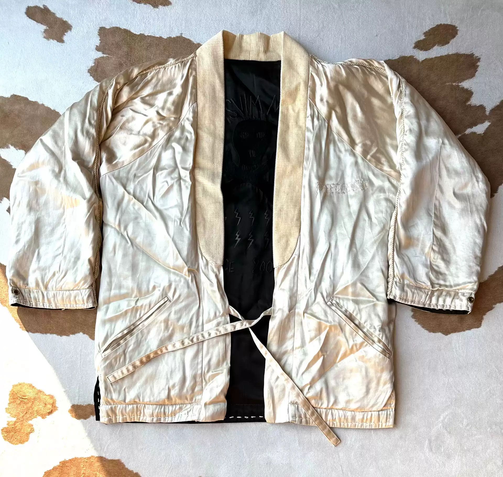 Visvim Visvim 17ss dotera souvenir coat (Rayon/Satin0 | Grailed