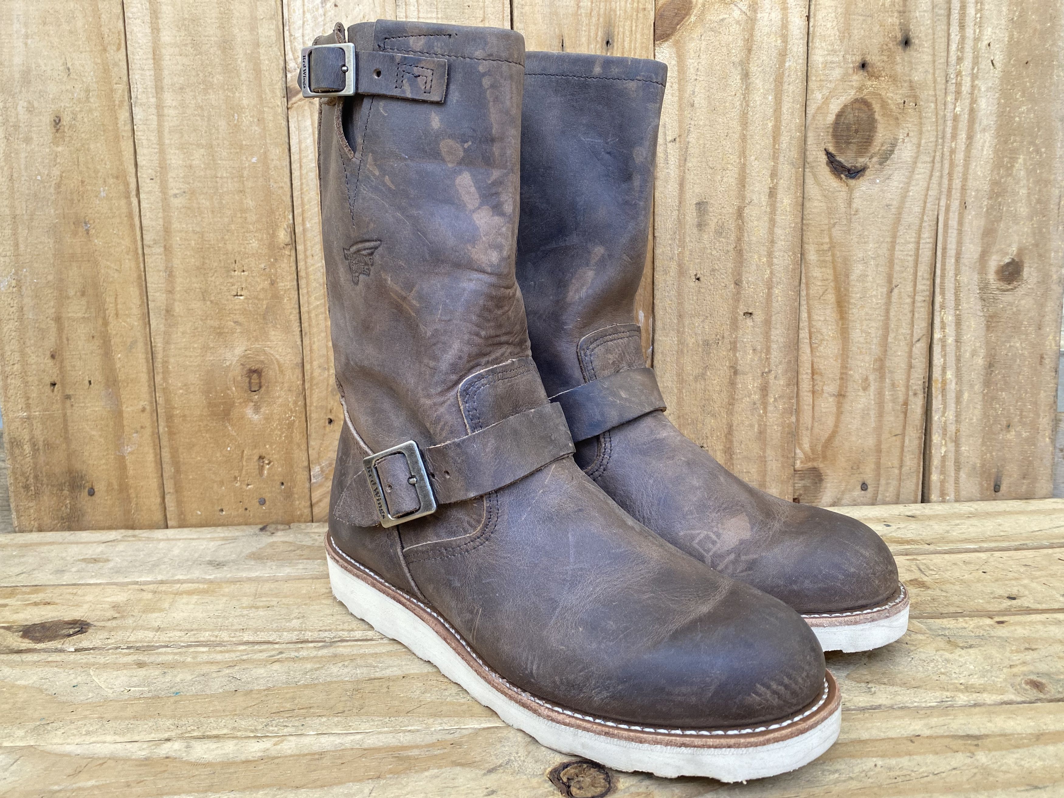 Red Wing RED WING 2975 Men's Engineer Boots Leather Shoes USA Made ...