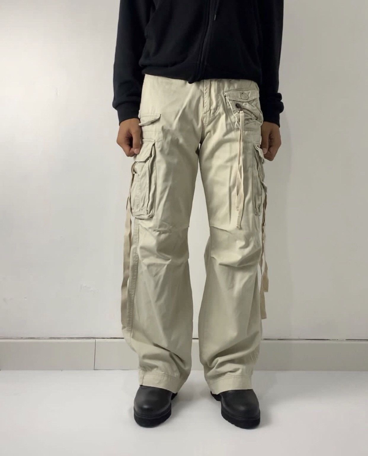 Beauty Beast × Hysteric Glamour × PPFM Rare Vintage Japan Army Cargo Pants Multi Pocket Tactical ...