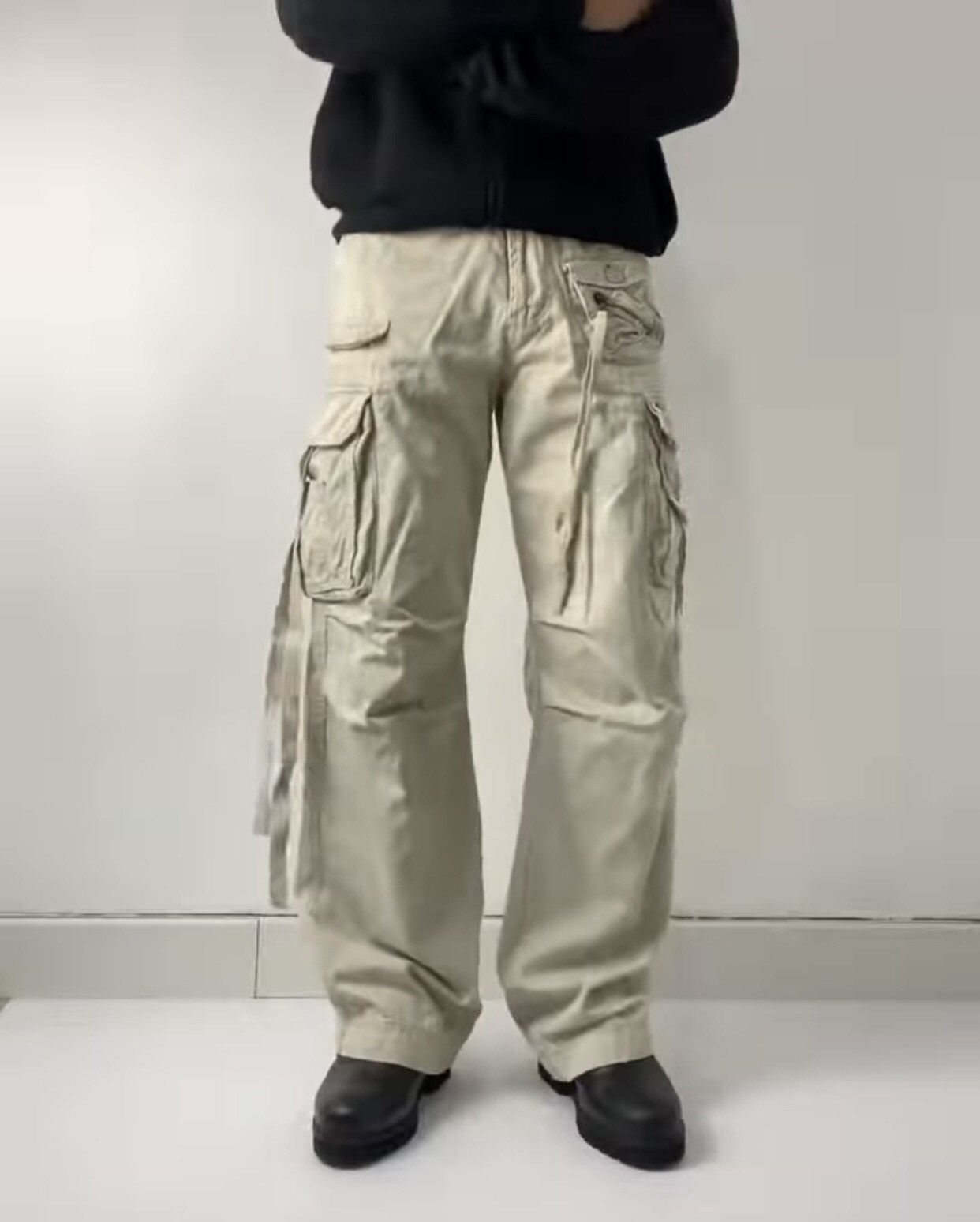 Beauty Beast × Hysteric Glamour × PPFM Rare Vintage Japan Army Cargo Pants Multi Pocket Tactical ...
