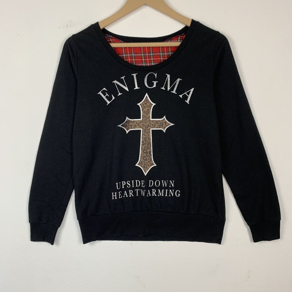Japanese Brand × Streetwear Virgirl ENIGMA Upside Down Sweatshirt Big ...