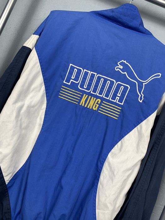 Vintage Puma King 90s Vintage Track Top Nylon Jacket | Grailed