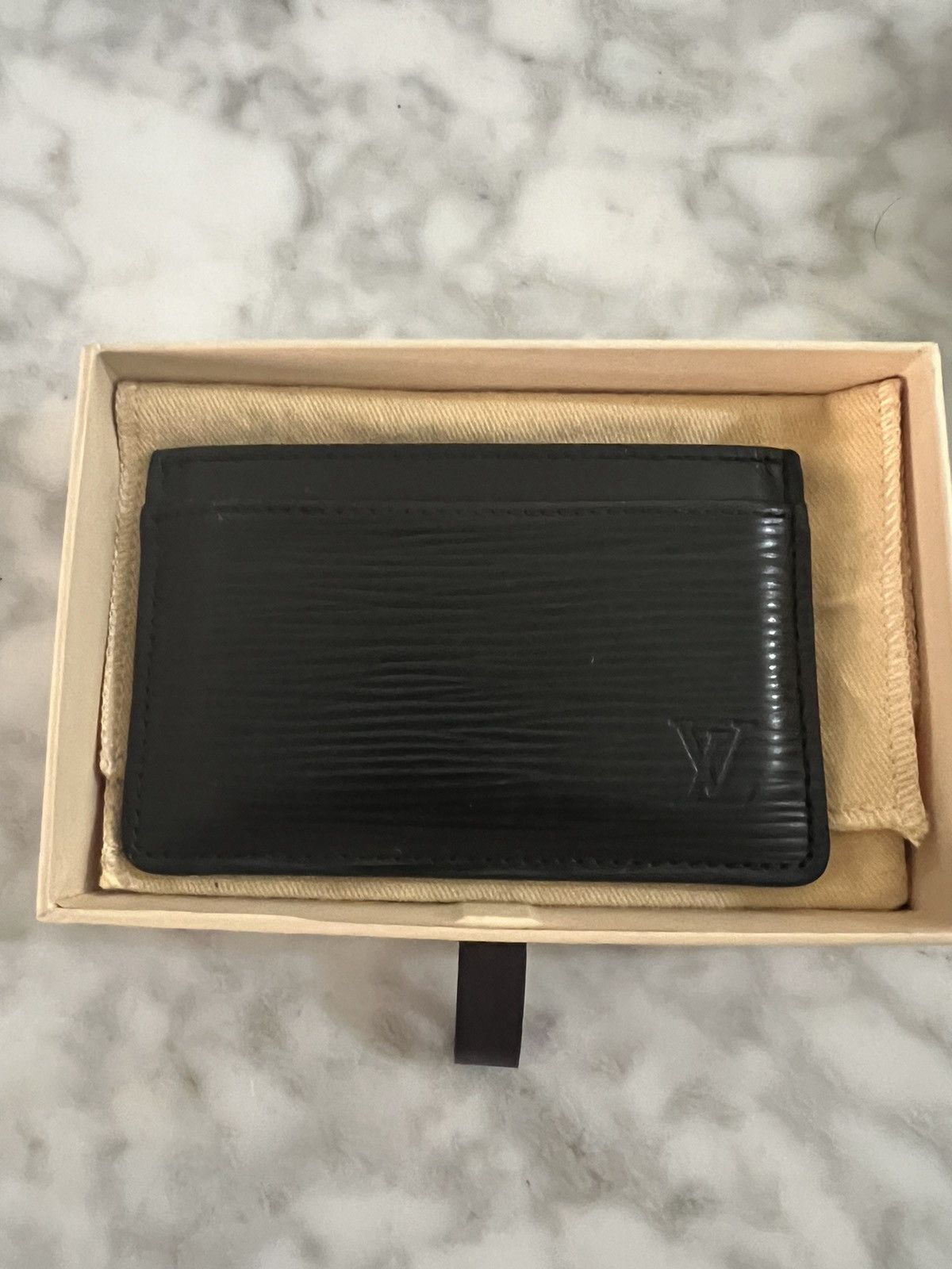 Louis Vuitton Louis Vuitton Epi Card Holder Wallet | Grailed