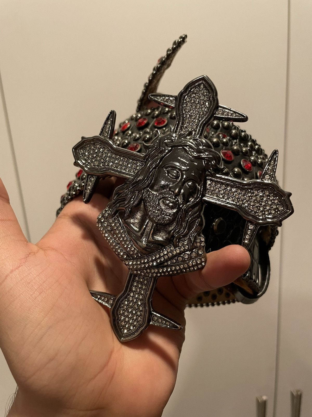 Custom × Eternal × Streetwear Eternal Artwear Jesus belt | Grailed