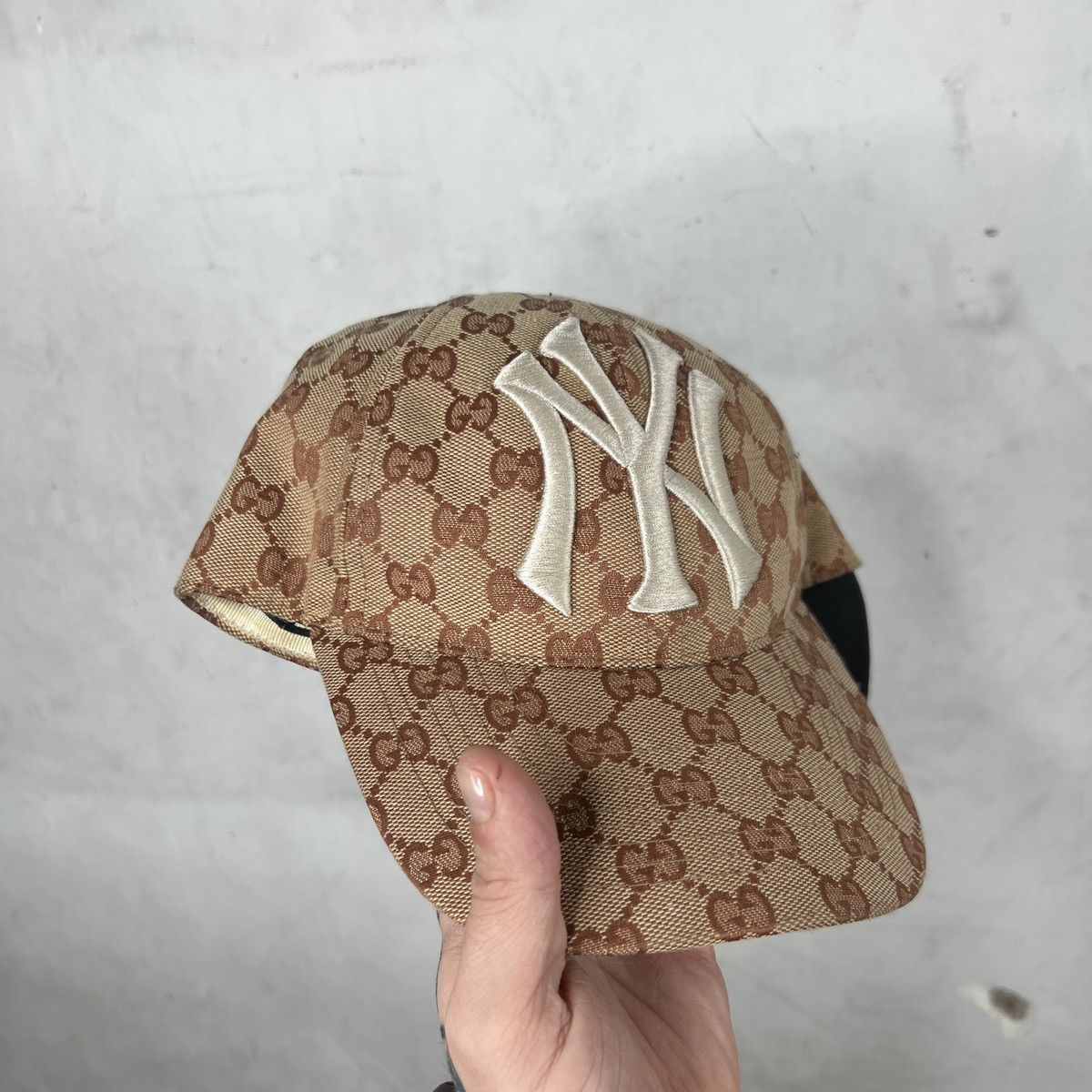 Gucci × New York Yankees Gucci Yankees Monogram Hat | Grailed