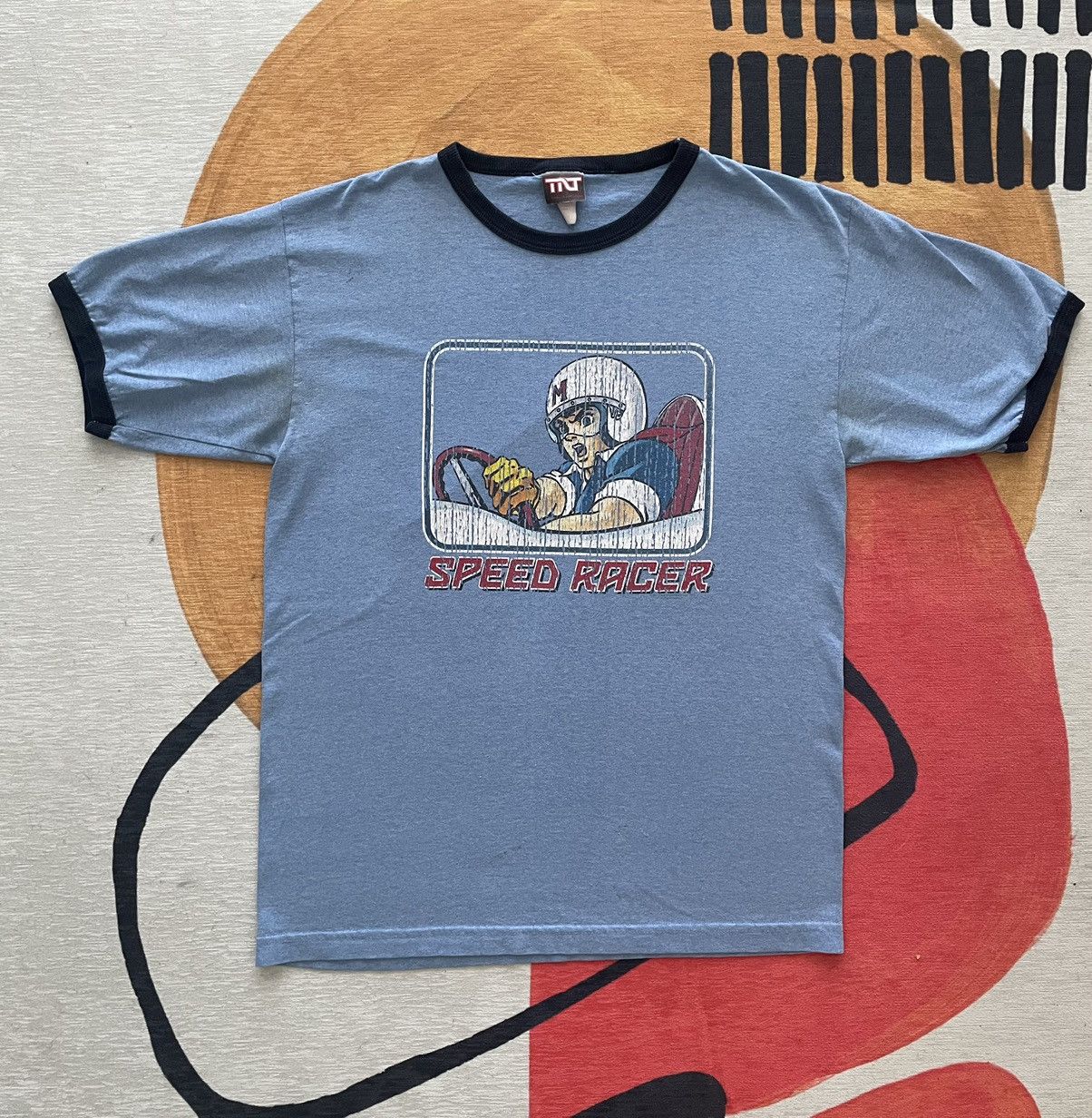 Streetwear × Vintage Y2K Speed Racer Graphic Tee | Grailed
