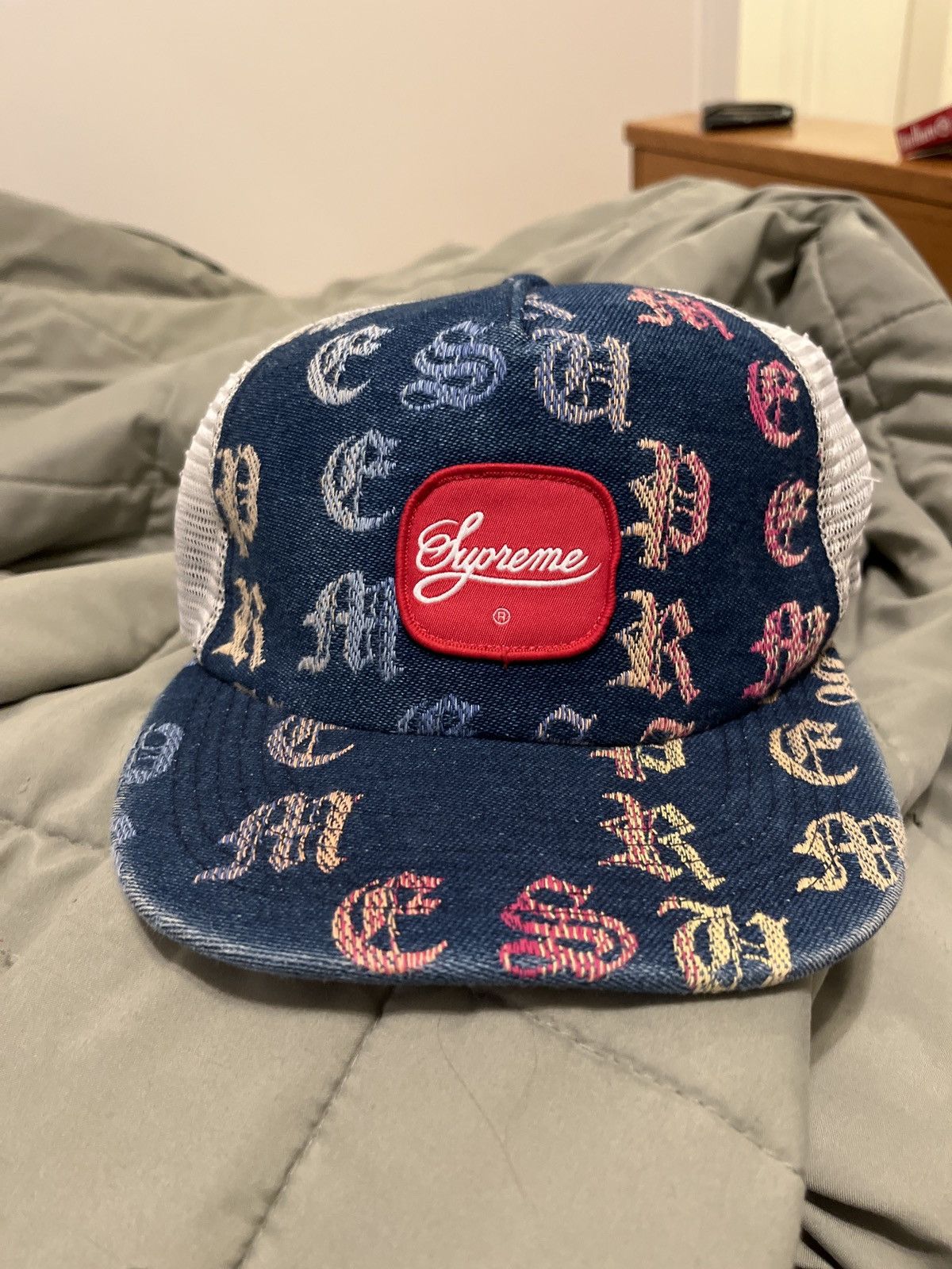 Supreme Supreme 5 panel mesh hat | Grailed