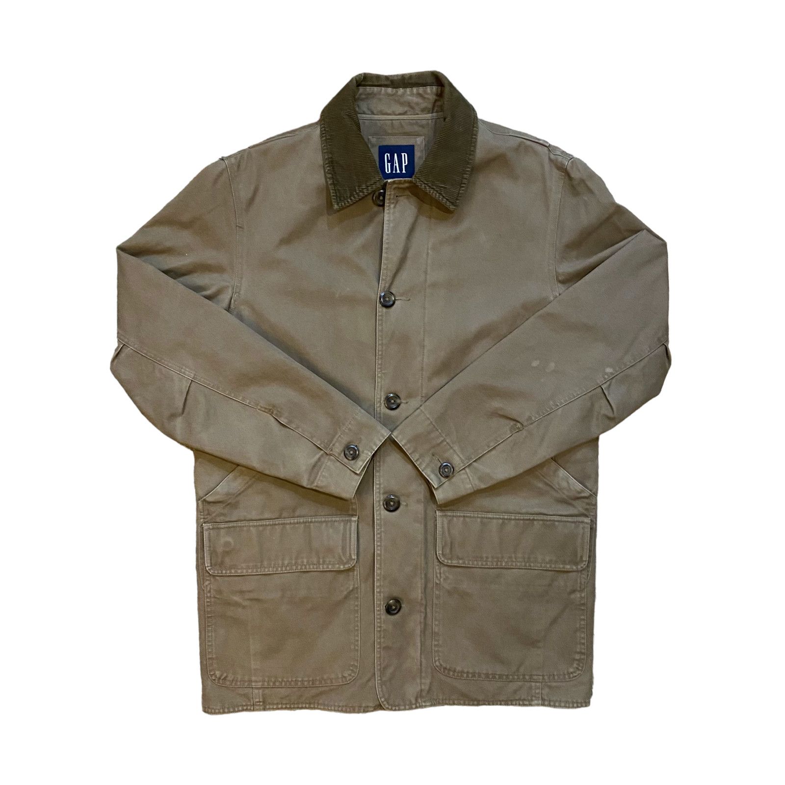 Gap × Vintage Vintage Gap Chore Jacket Barn Coat Quilt Lined Earth Tone | Grailed