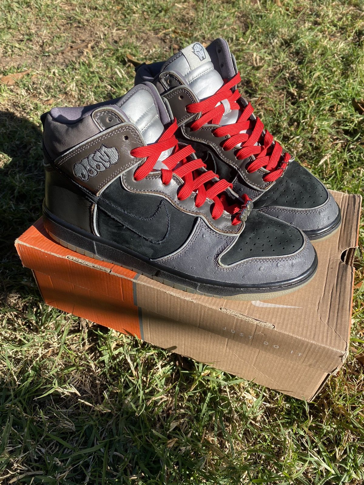 Mf Doom × Nike Nike SB Dunk High MF DOOM | Grailed