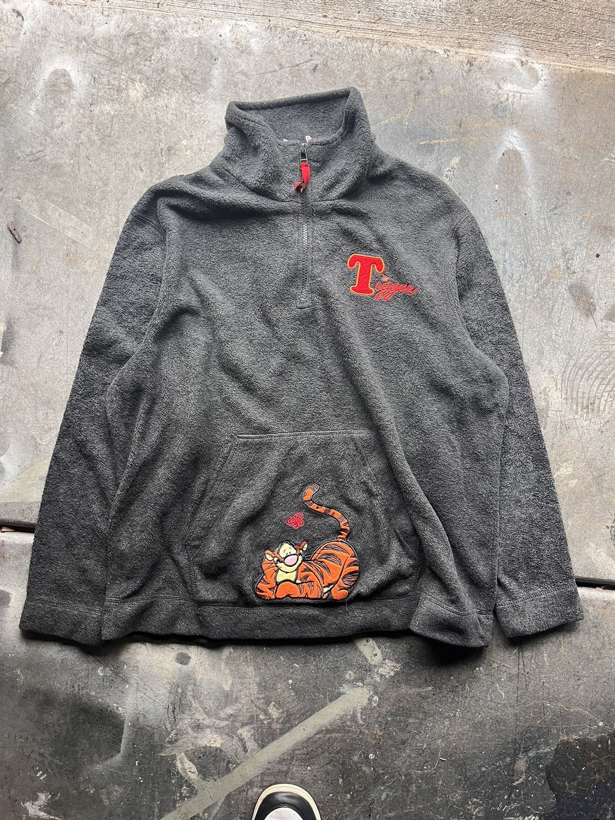 Disney × Vintage 90s Tigger Fleece Jacket | Grailed