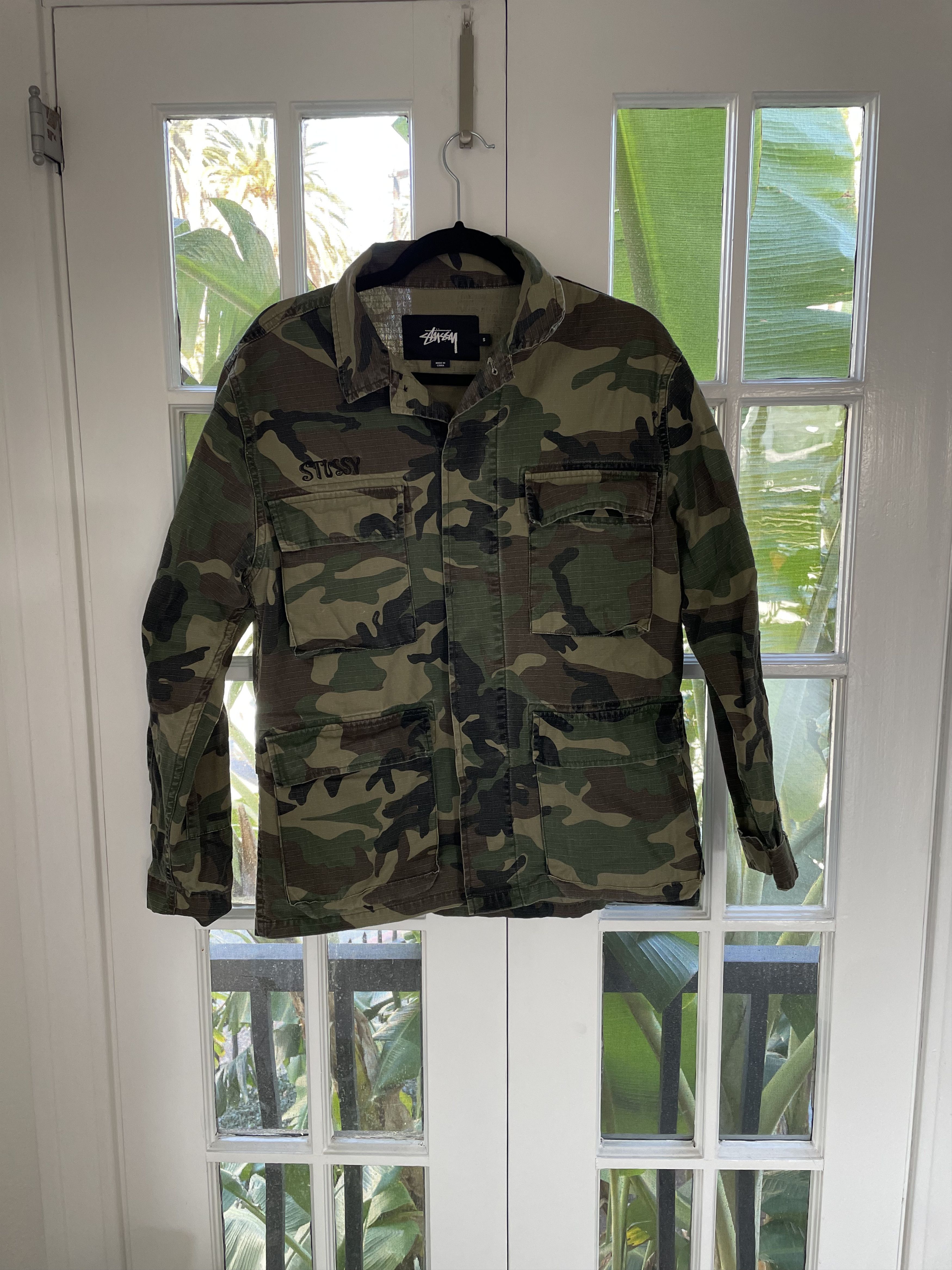 Stussy Stussy Camo Army Jacket | Grailed
