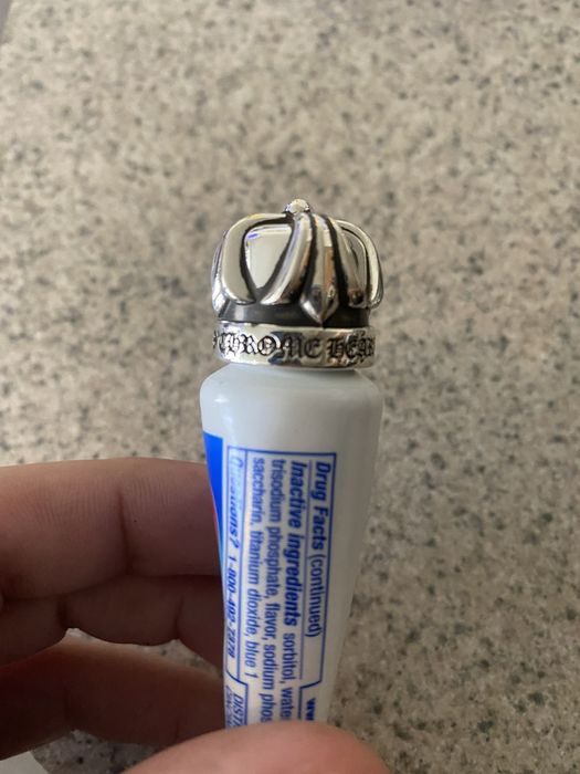 Chrome Hearts Chrome Hearts Silver Cap Toothpaste | Grailed
