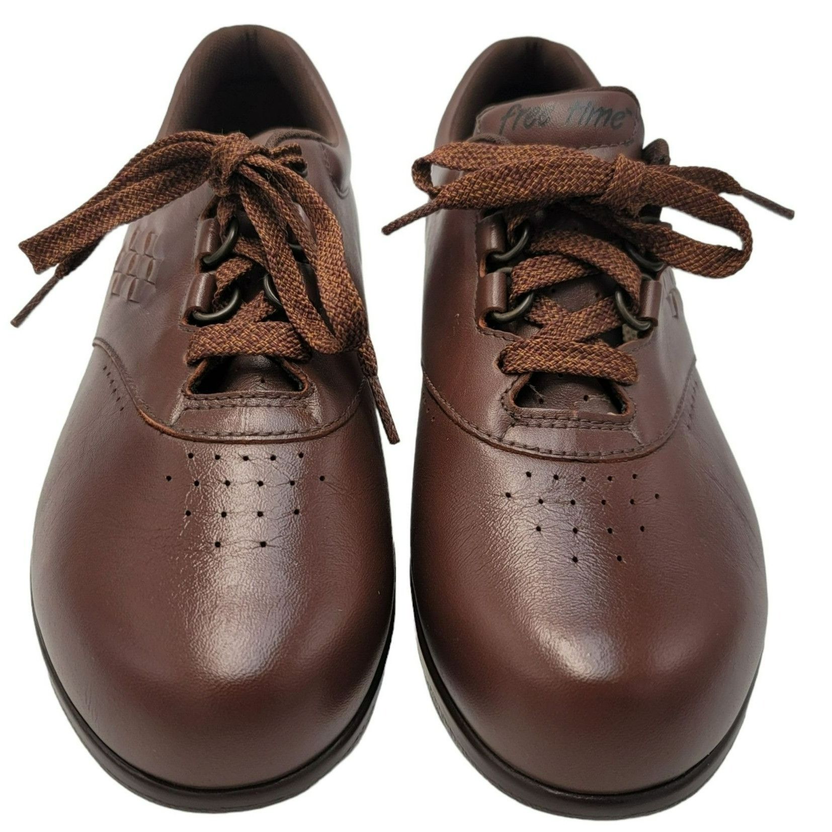 Other SAS Walking Shoes Free Time Brown New Lace Up Sneakers Wo | Grailed