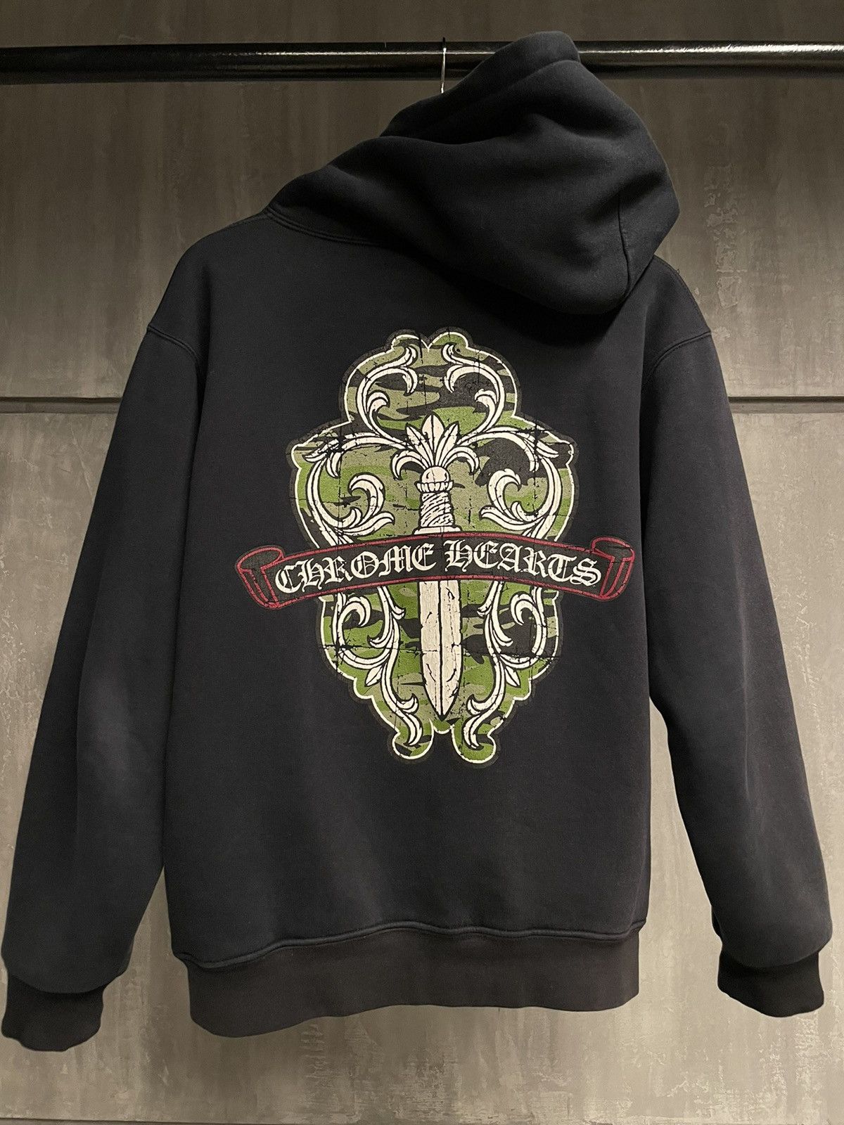 Chrome Hearts Chrome Hearts Floral Vine Dagger Hoodie | Grailed