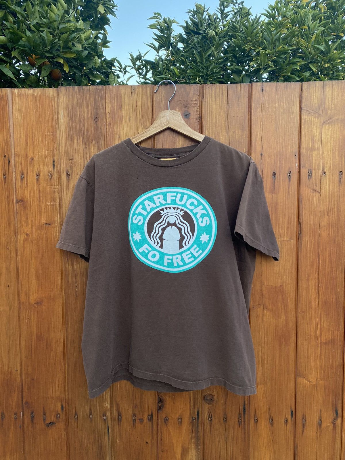 Vintage NSFW* Vintage Boxy Starbucks Parody/Bootleg Tee | Grailed