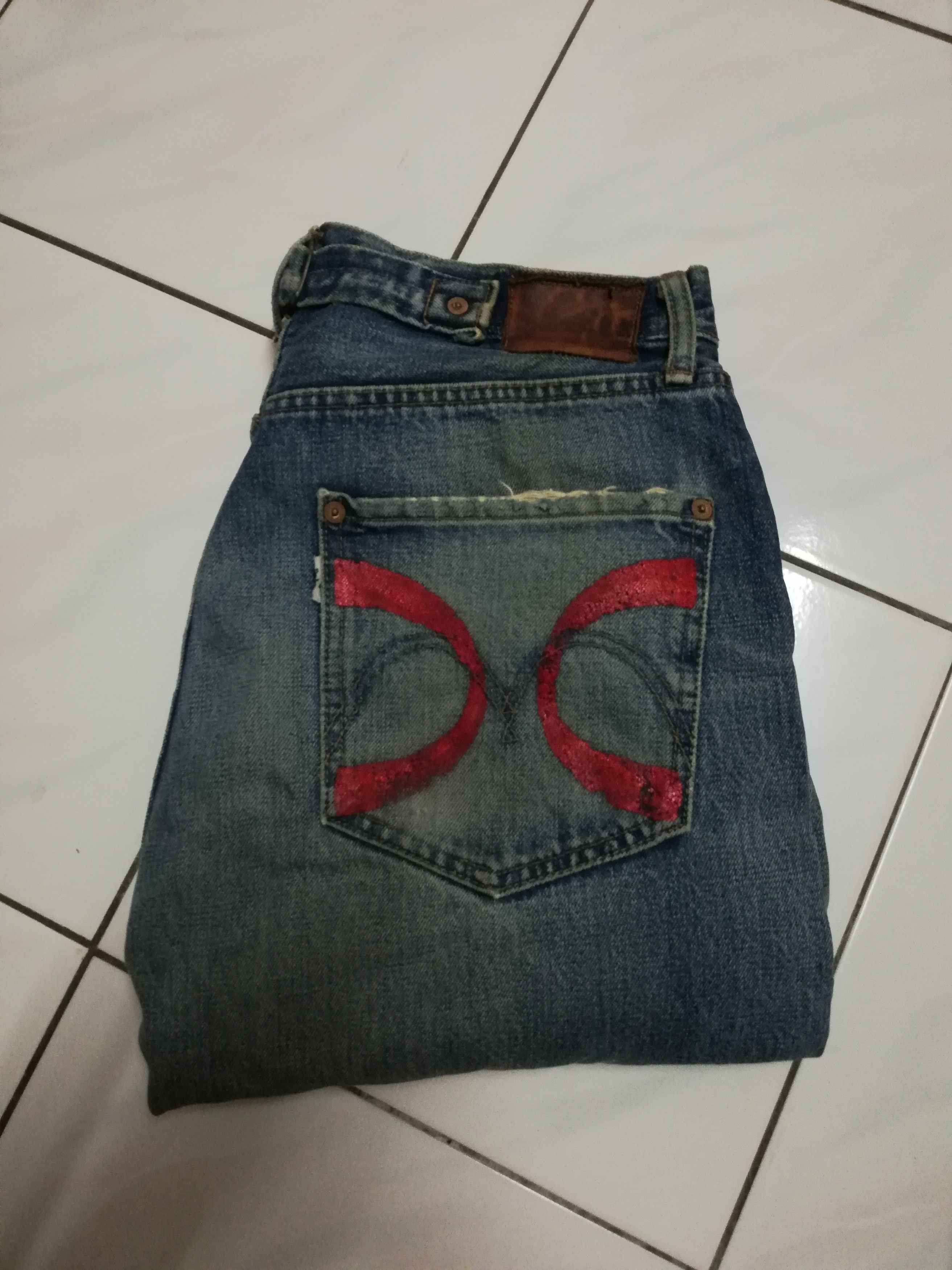 Eight G × Jean × Vintage Vintage Jeans Denim EIGHT G SELVEDGE | Grailed