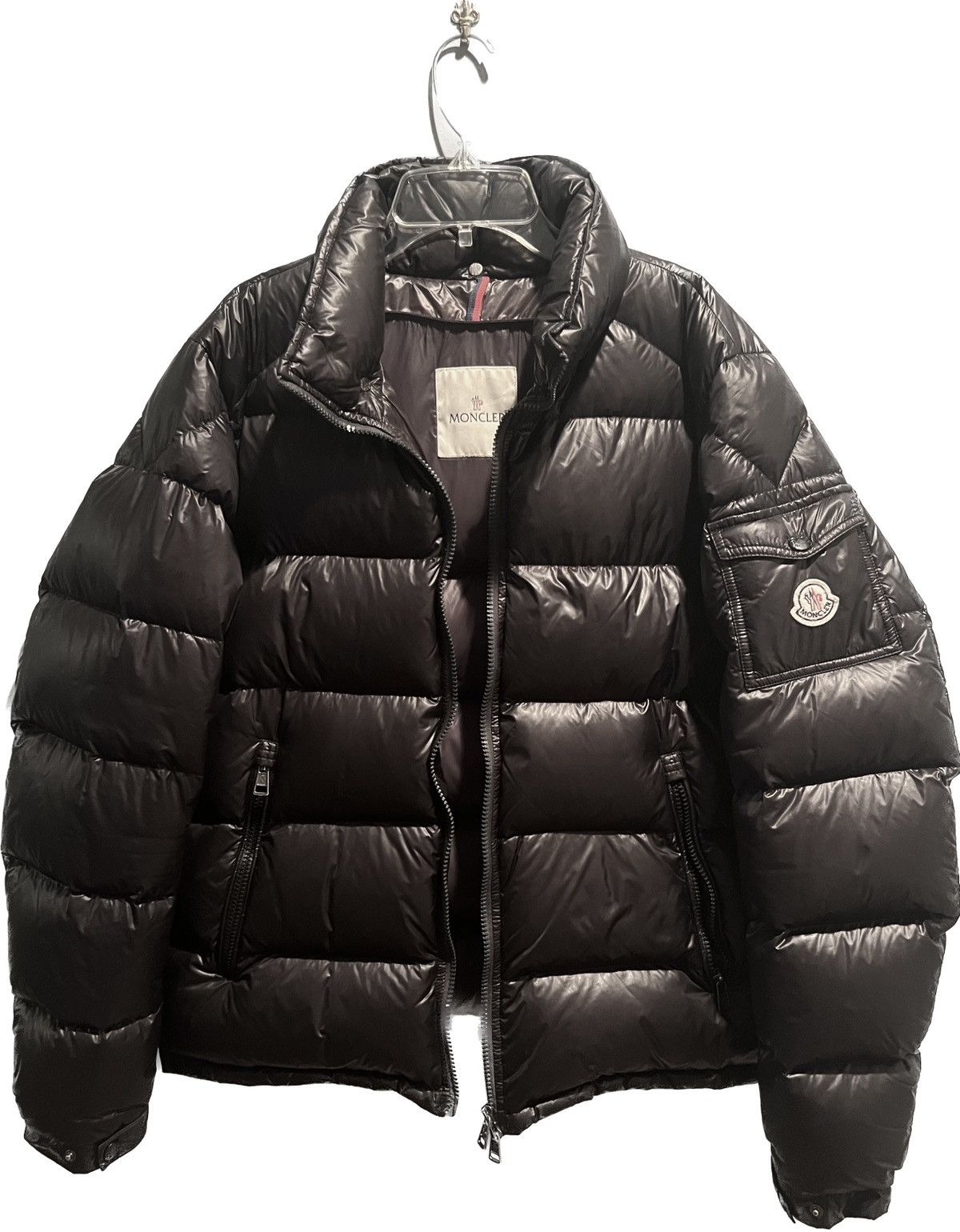 Moncler Moncler Zin Giubbotto Puffer Jacket - Size 2 - Black - 2013 ...