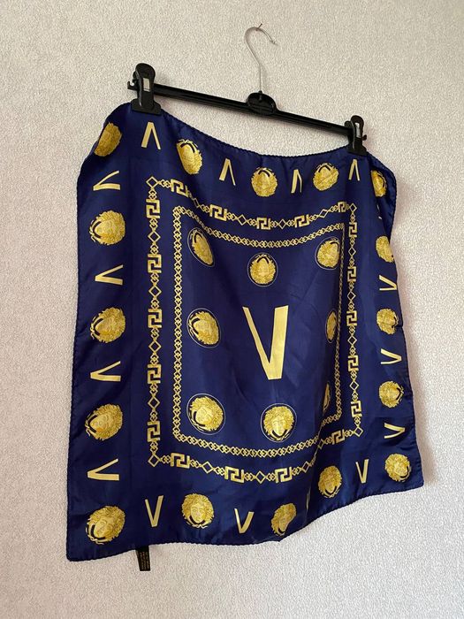 Versace Handkerchief Versace Silk Monogram | Grailed