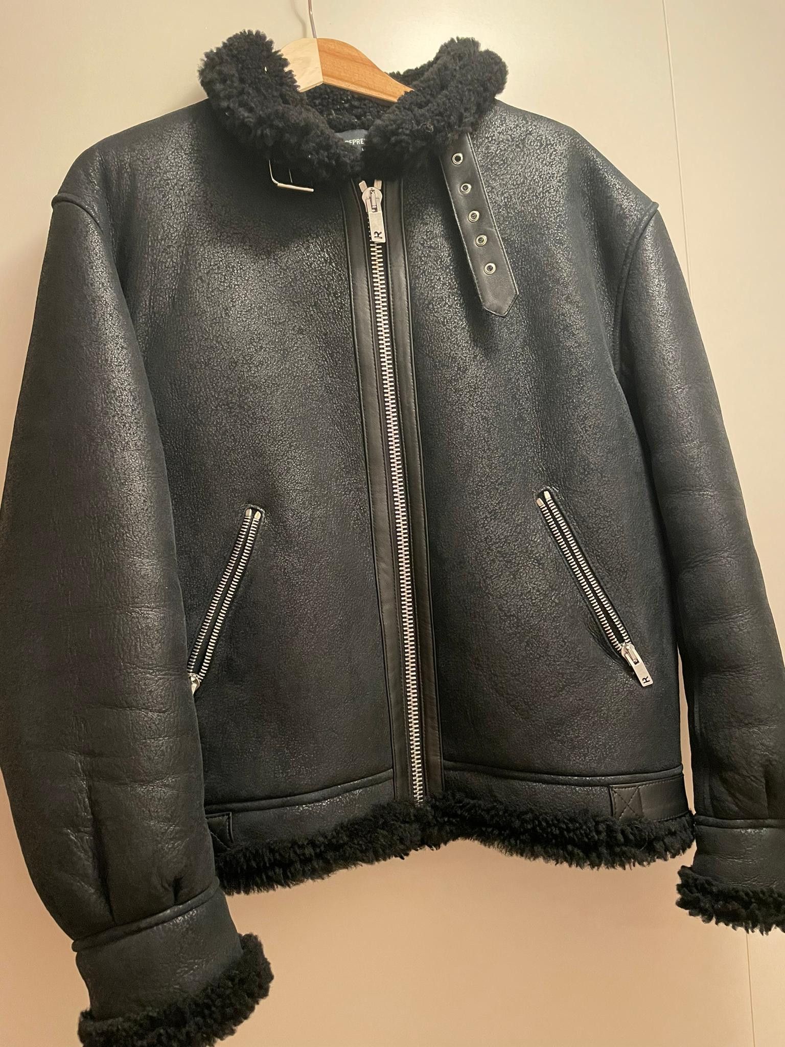 Represent Clo. REPRESENT SHEARLING JACKET | Grailed