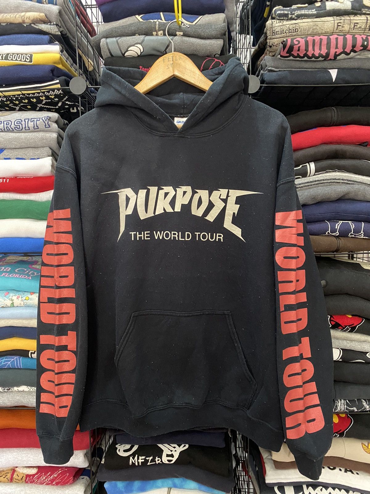 Purpose Tour Merchandise PURPOSE THE WORLD TOUR HODDIES | Grailed