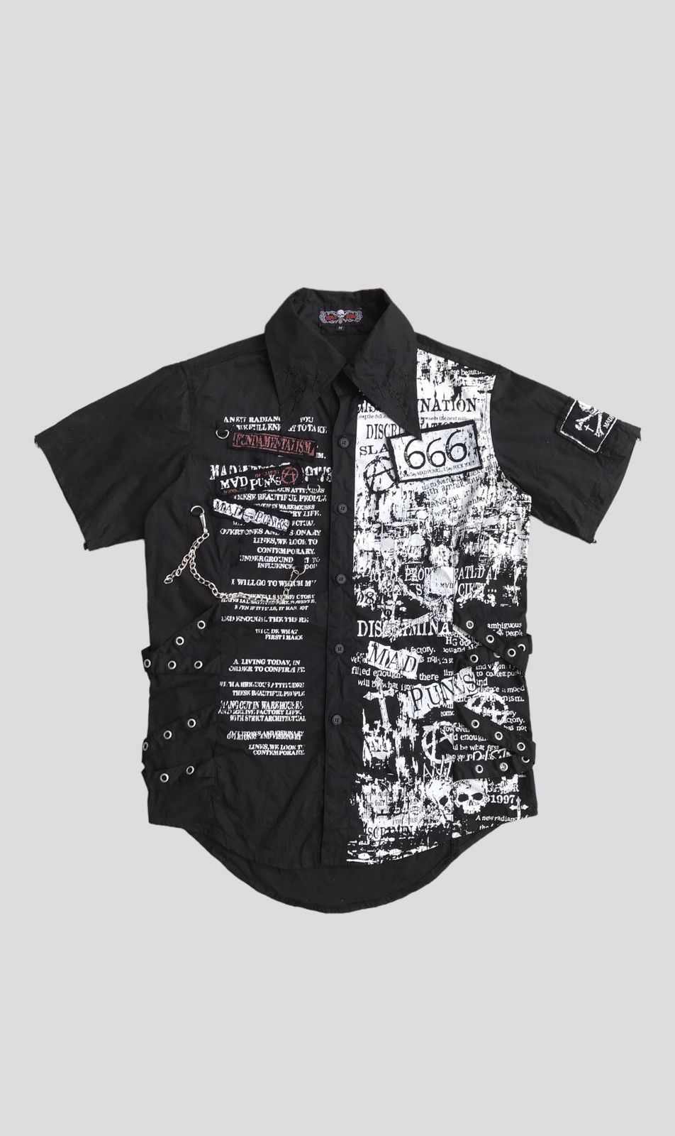 Julius Seditionaries Mad Punk Gothic Shirts Bondage Muslin | Grailed