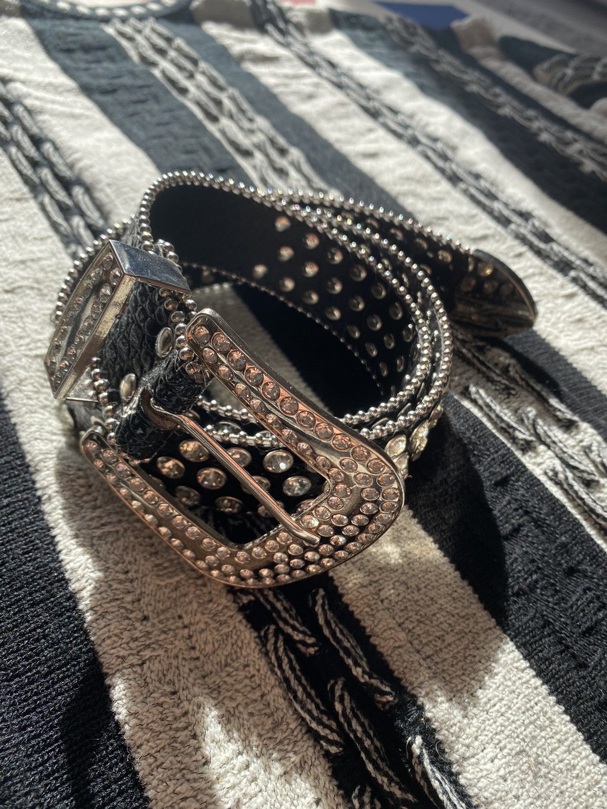 Cowboy Equipment × Japanese Brand × Vintage Very Rare Black Cristal ...