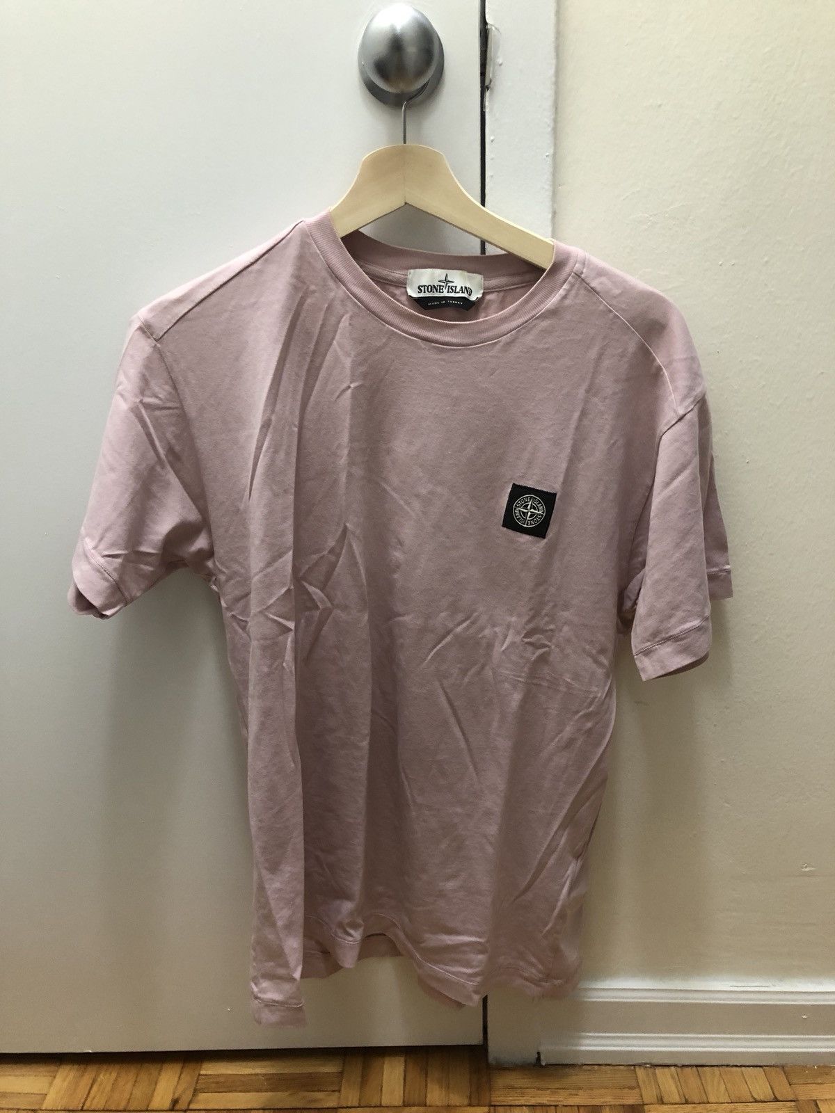 Stone Island Square Logo Tee | Grailed