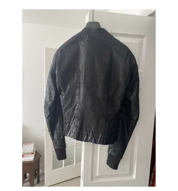 Rick Owens Rick Owens Sternberg leather biker jacket | Grailed