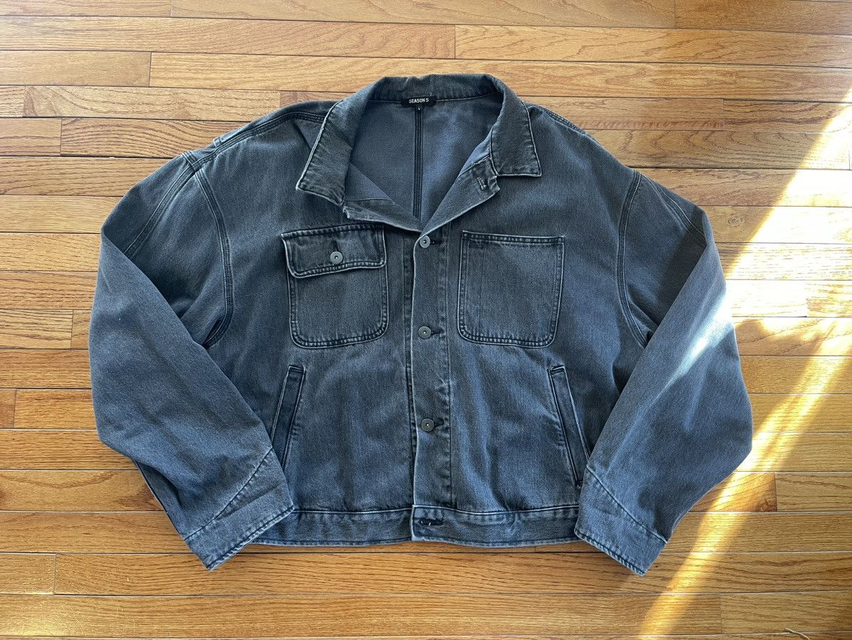 Yeezy Season Yeezy Season 5 Denim Work Jacket | Grailed
