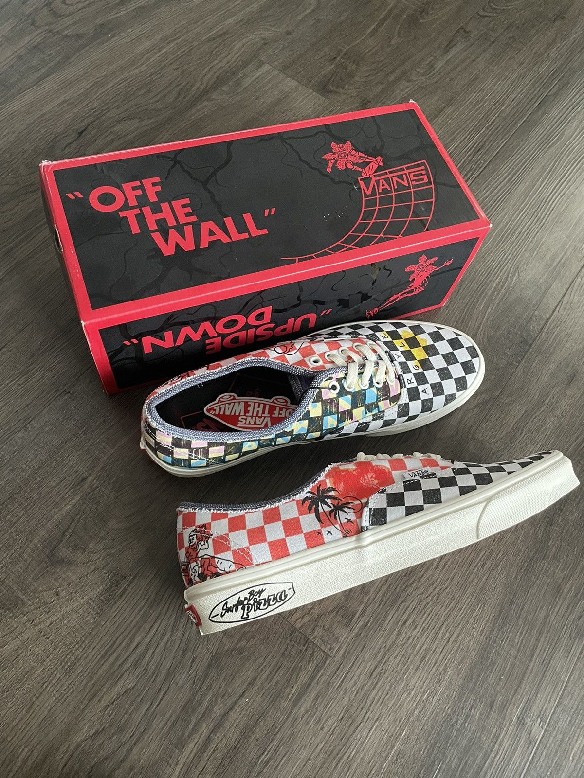 Vans Stranger Things Vans Authentics | Grailed