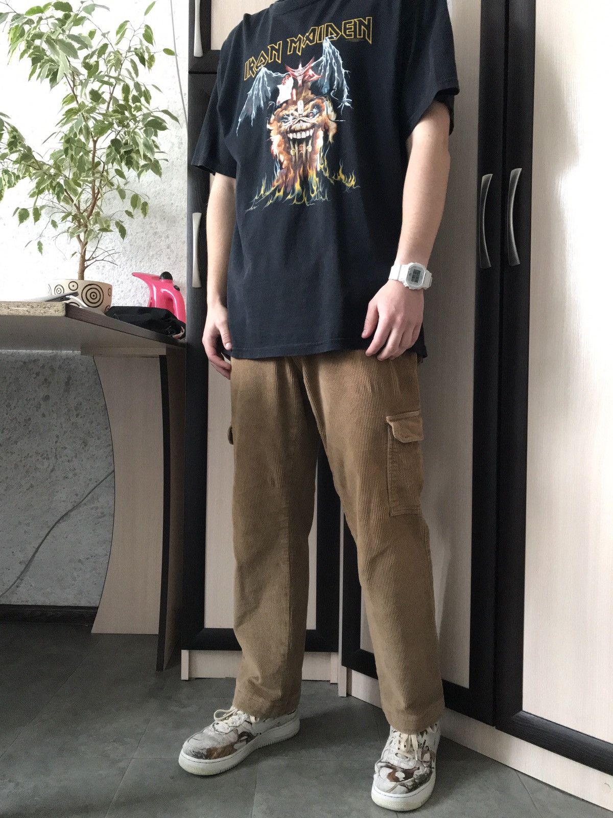 Streetwear × Vintage VINTAGE CORDUROY CARGO PANTS | Grailed