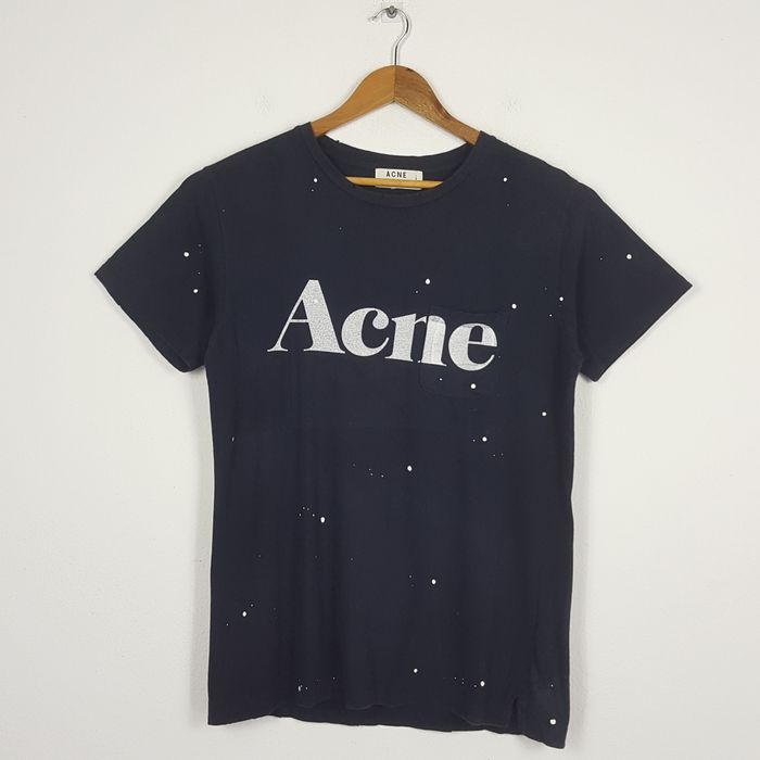 Acne Studios Vintage Acne Studios distressed nice design t-shirt | Grailed