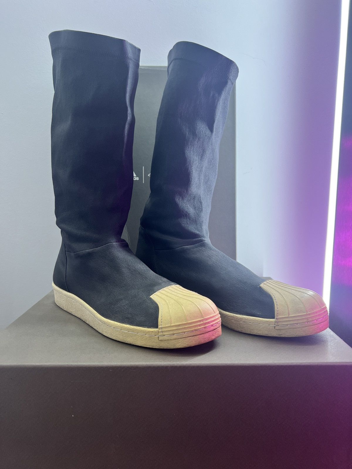 Rick Owens RO X Adidas Shell Toe Superstar | Grailed