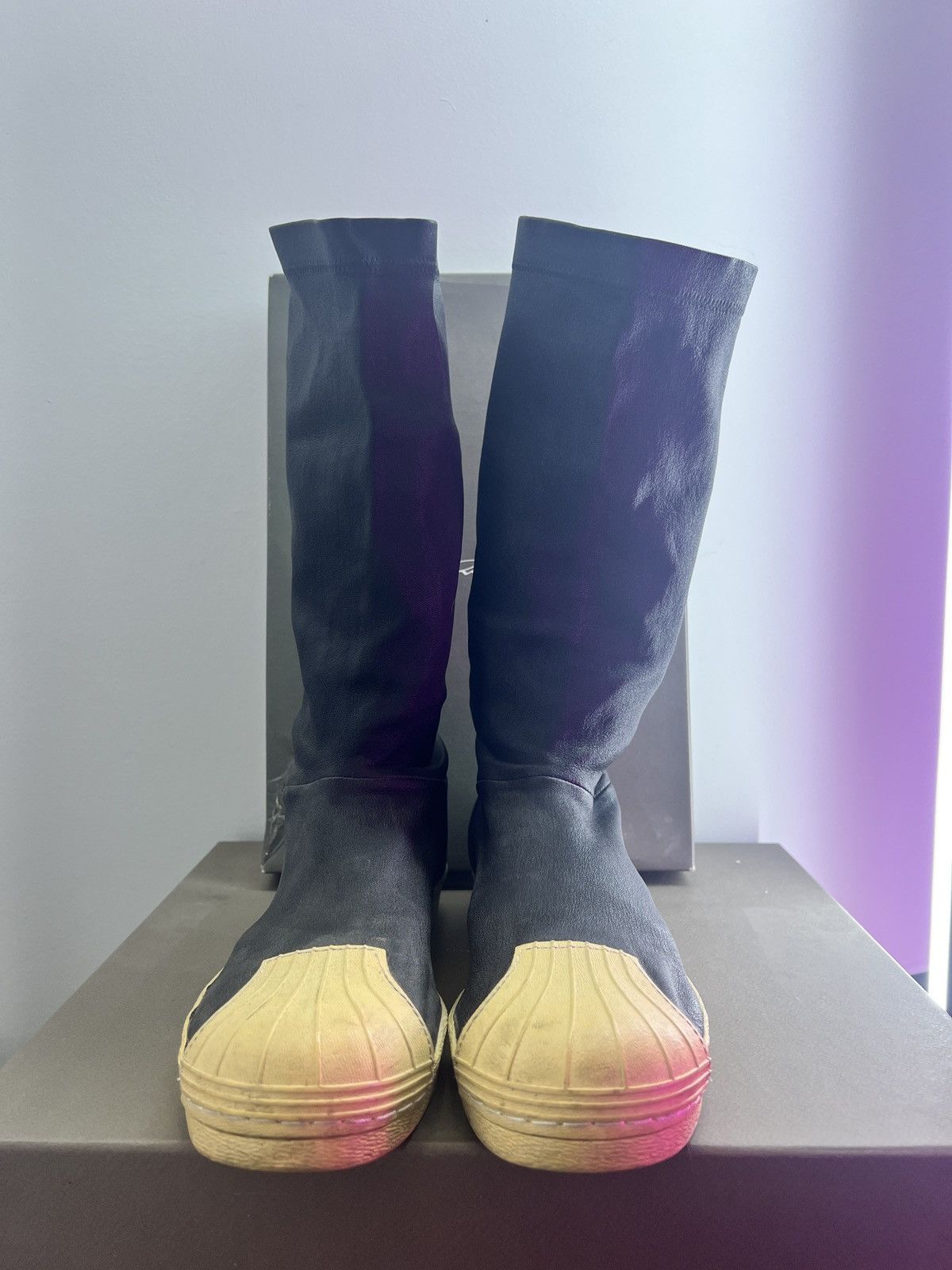 Rick Owens RO X Adidas Shell Toe Superstar | Grailed