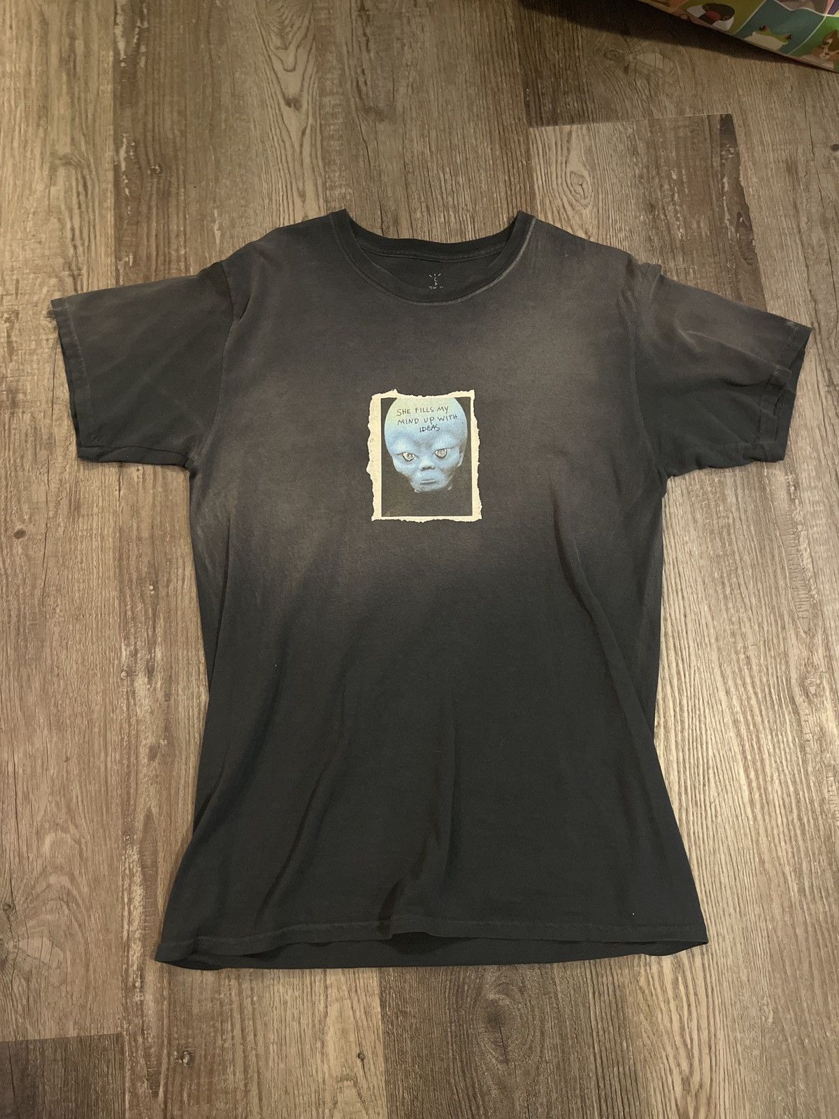 Streetwear × Travis Scott Travis Scott x Highest In the Room Alien Tee ...