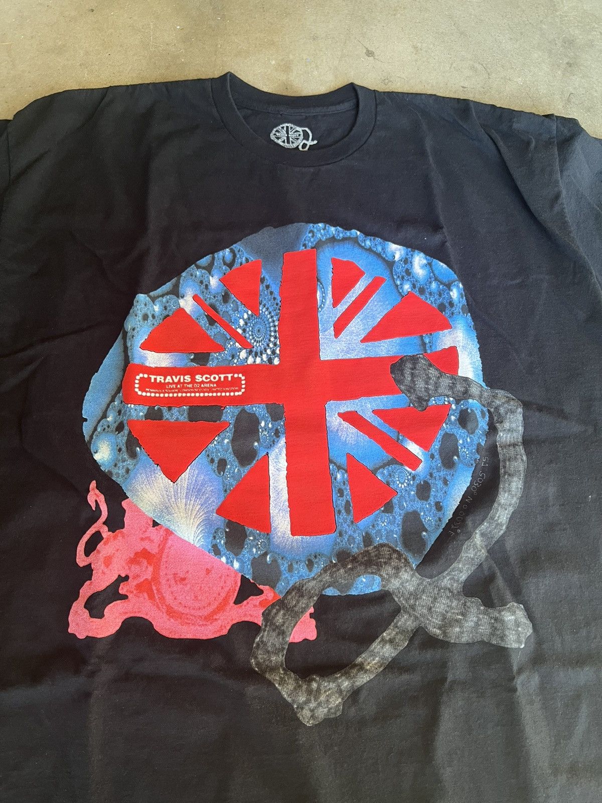 Travis Scott DS Travis Scott London Exclusive O2 Arena Tee Shirt | Grailed