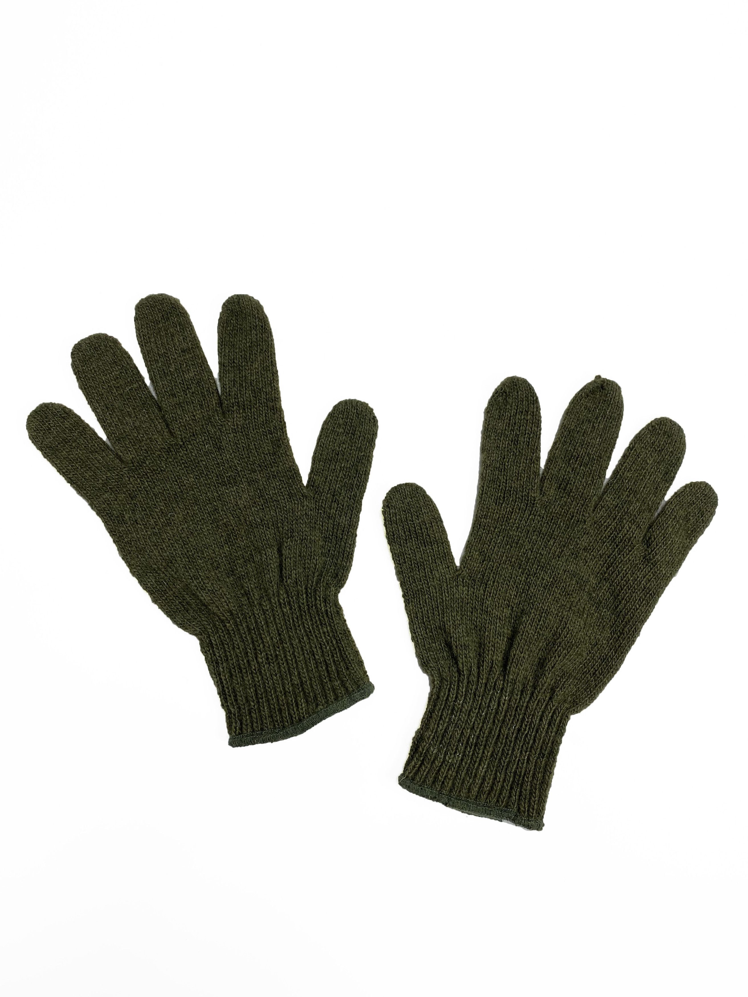 Vintage US Army 40-50s WWII Era Vintage Wool Knitted Gloves | Grailed