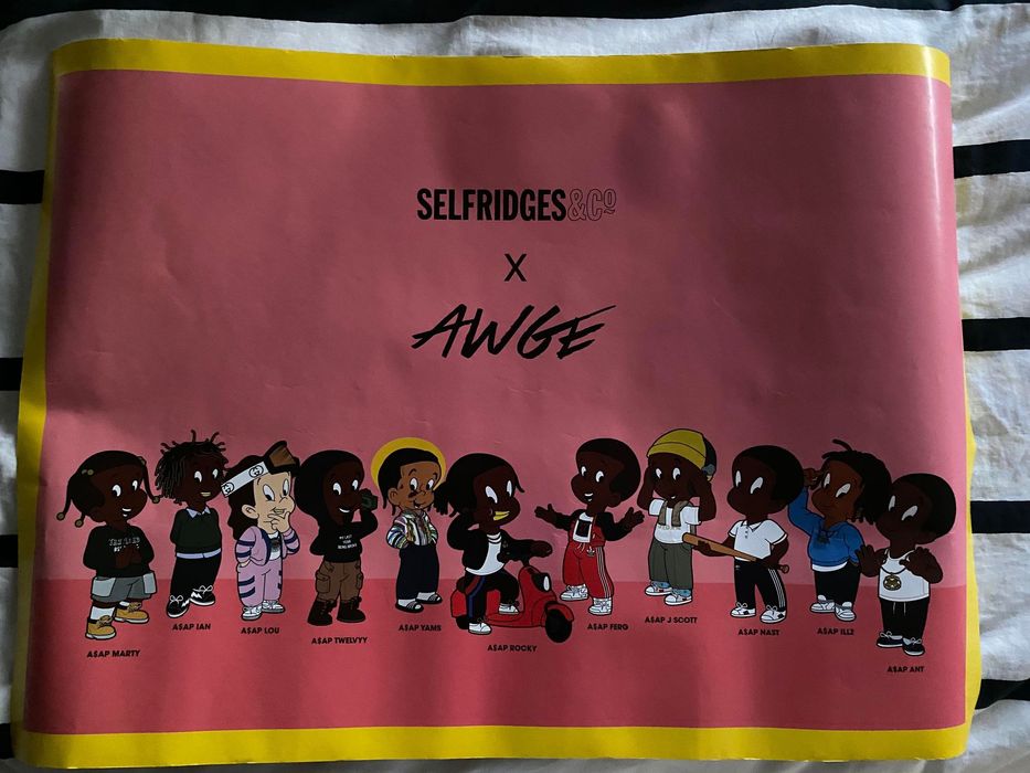 AWGE AWGE selfridges poster | Grailed