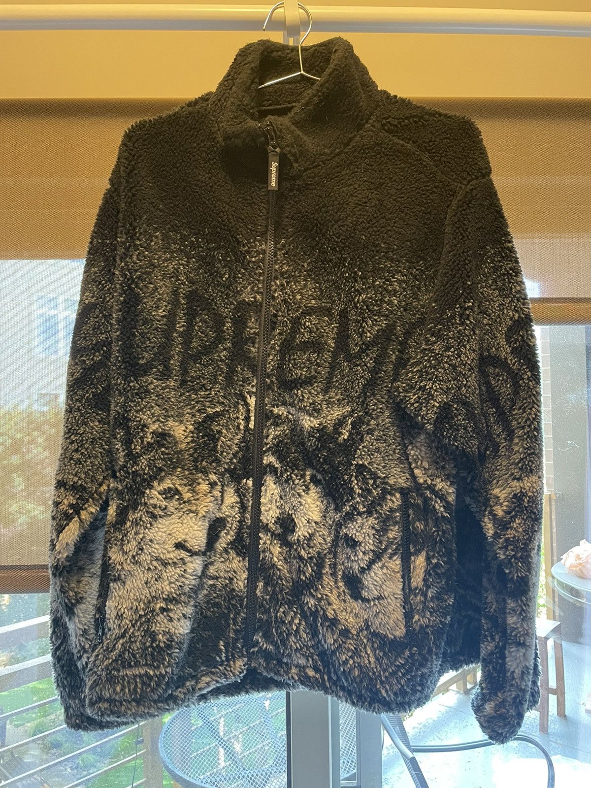 Supreme Supreme Wolf Fleece Jacket Black | Grailed