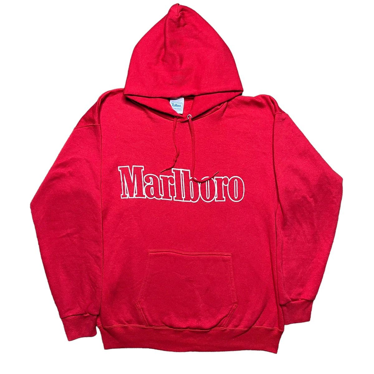 Vintage Vintage 90's Marlboro Cigarettes Spell Out Hoodie Sweatshirt ...
