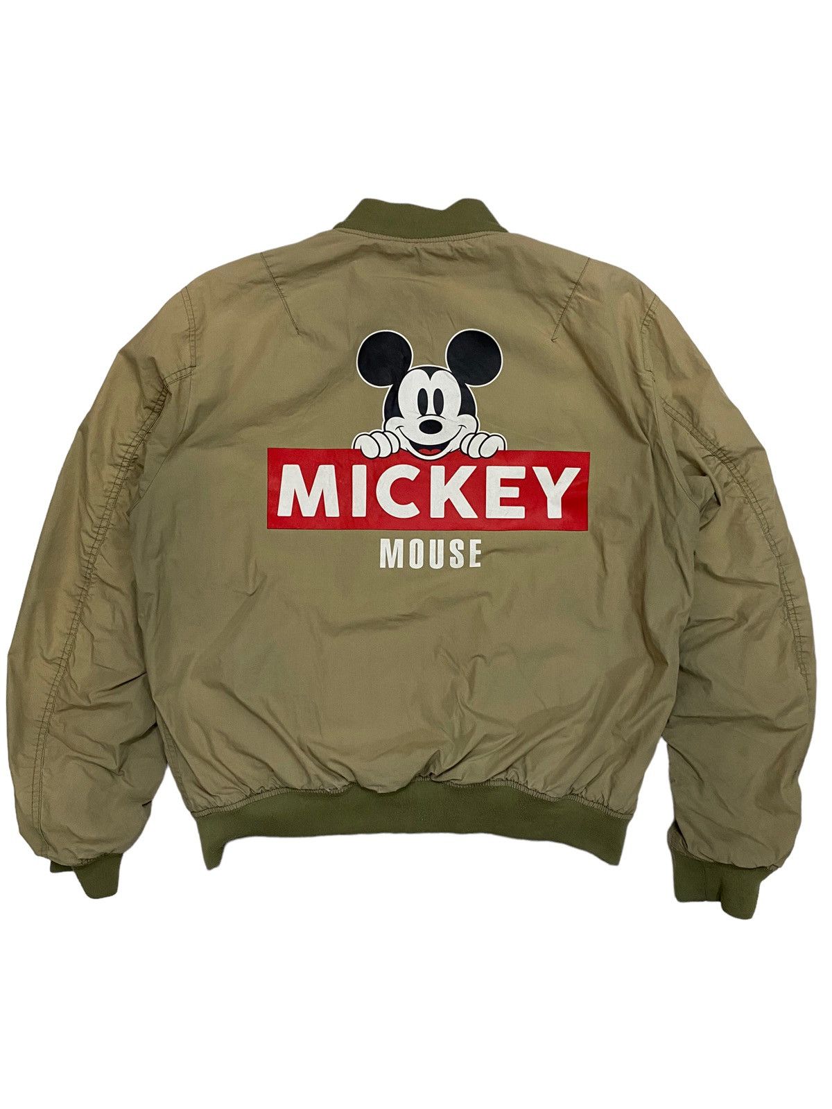 Mickey Mouse Mickey Mouse by Rodeo Crown Reversible Bomber Jacket | Grailed