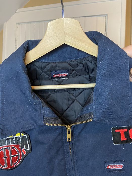 Vintage Dickies Metal Patches Work Jacket | Grailed