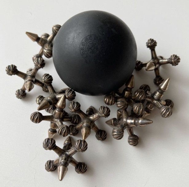 Chrome Hearts Ball And Jacks Set